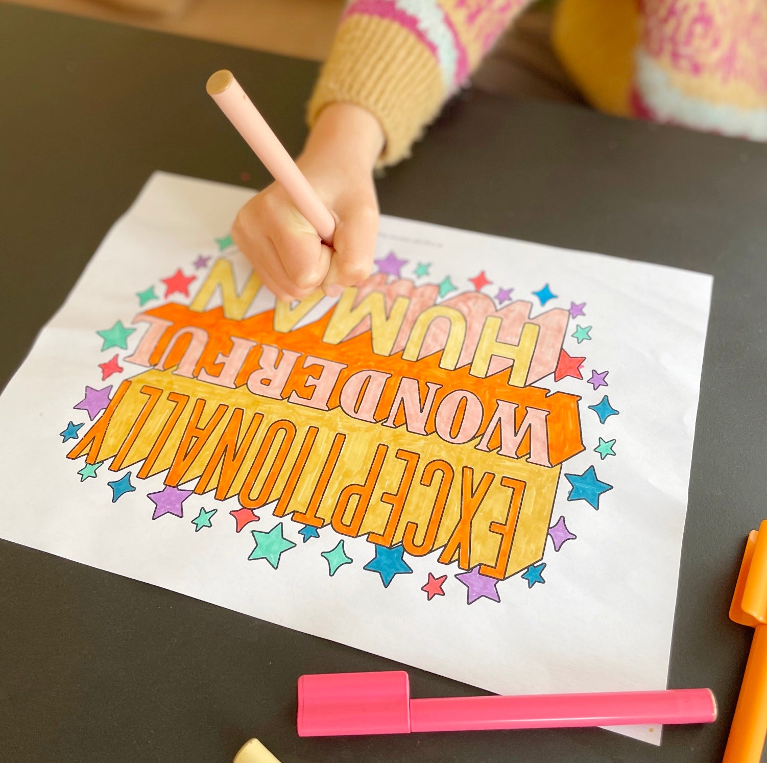 Colouring Sheets for Awesome People 🖍️ – Alphabet Bags