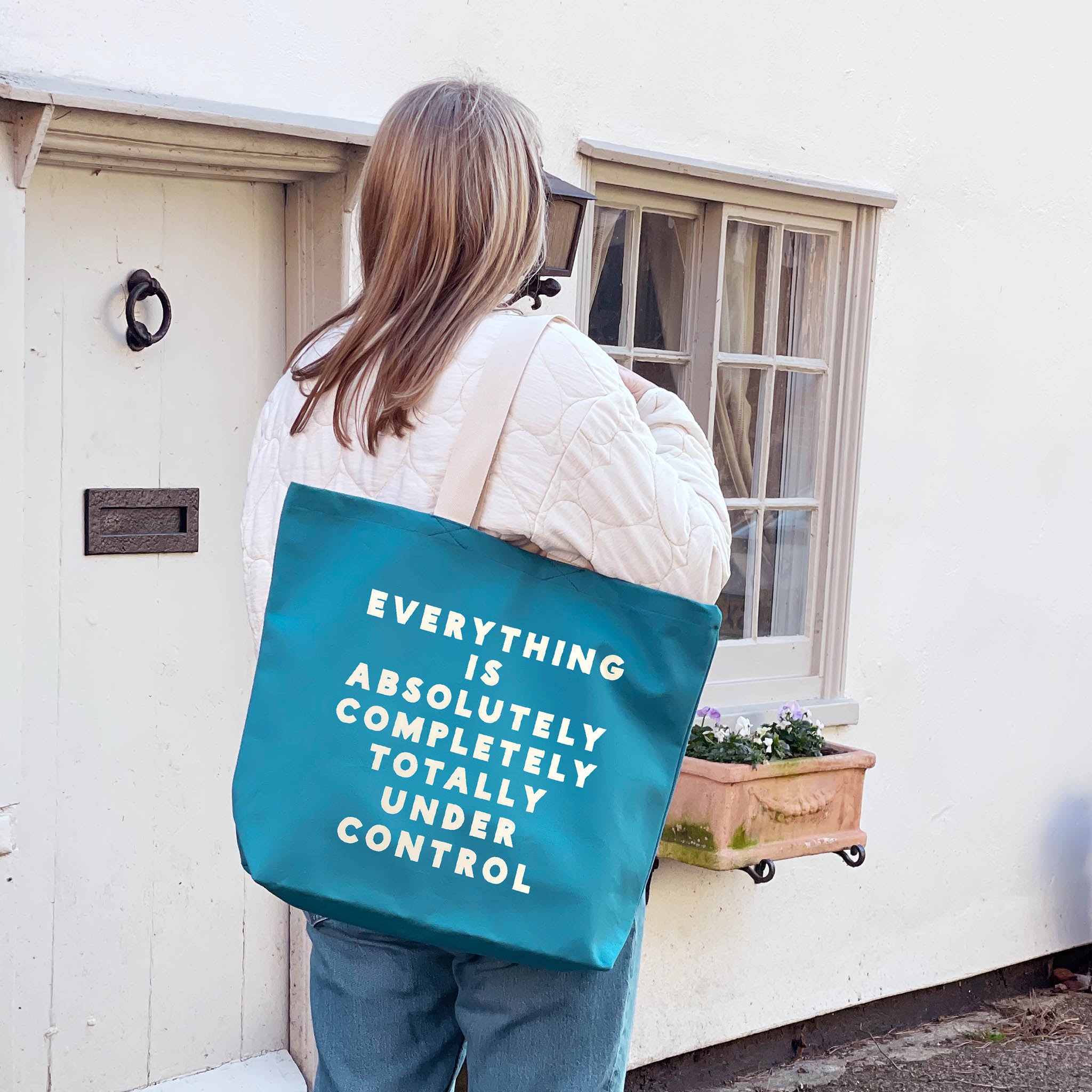 Everything is Under Control - Canvas Tote Bag – Alphabet Bags