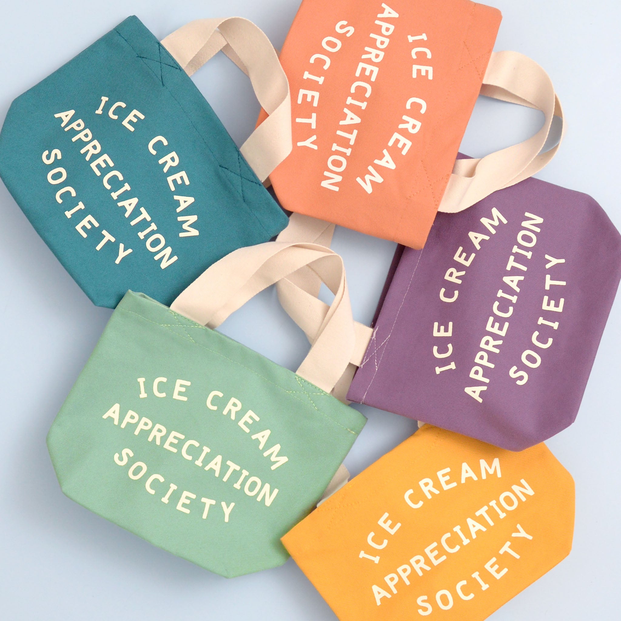Ice Cream Appreciation Society - Little Bag – Alphabet Bags
