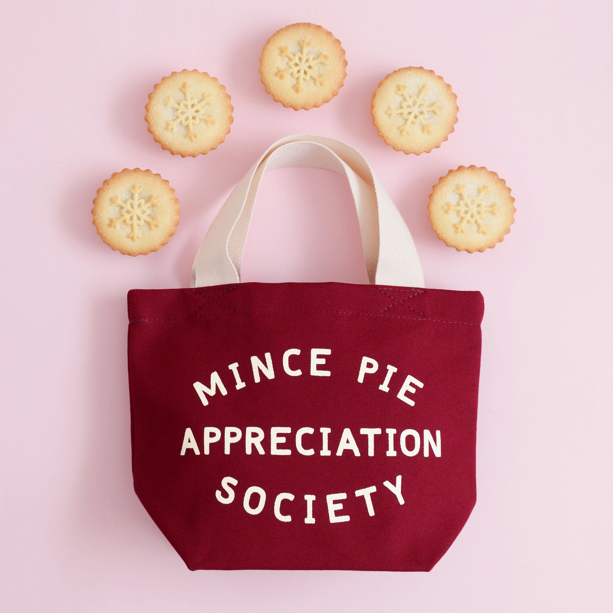 Mince Pie Appreciation Society - Little Bag – Alphabet Bags