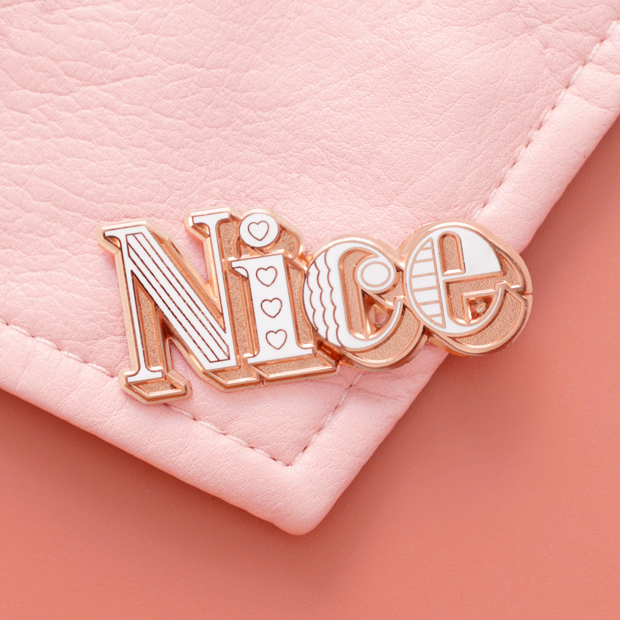 Nice - Enamel Pin – Alphabet Bags