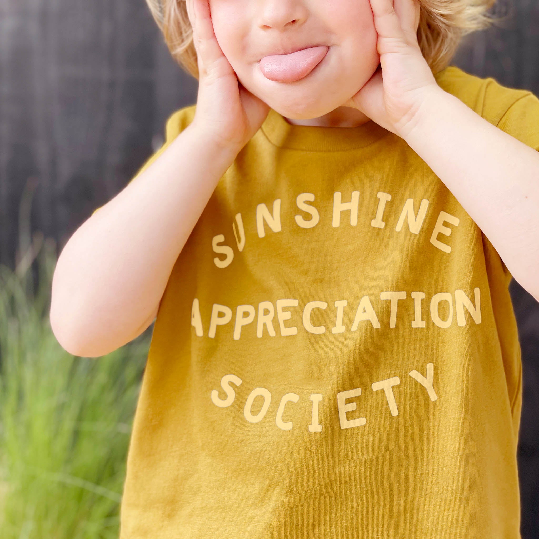 Sunshine Appreciation Society - Kid's T-shirt – Alphabet Bags