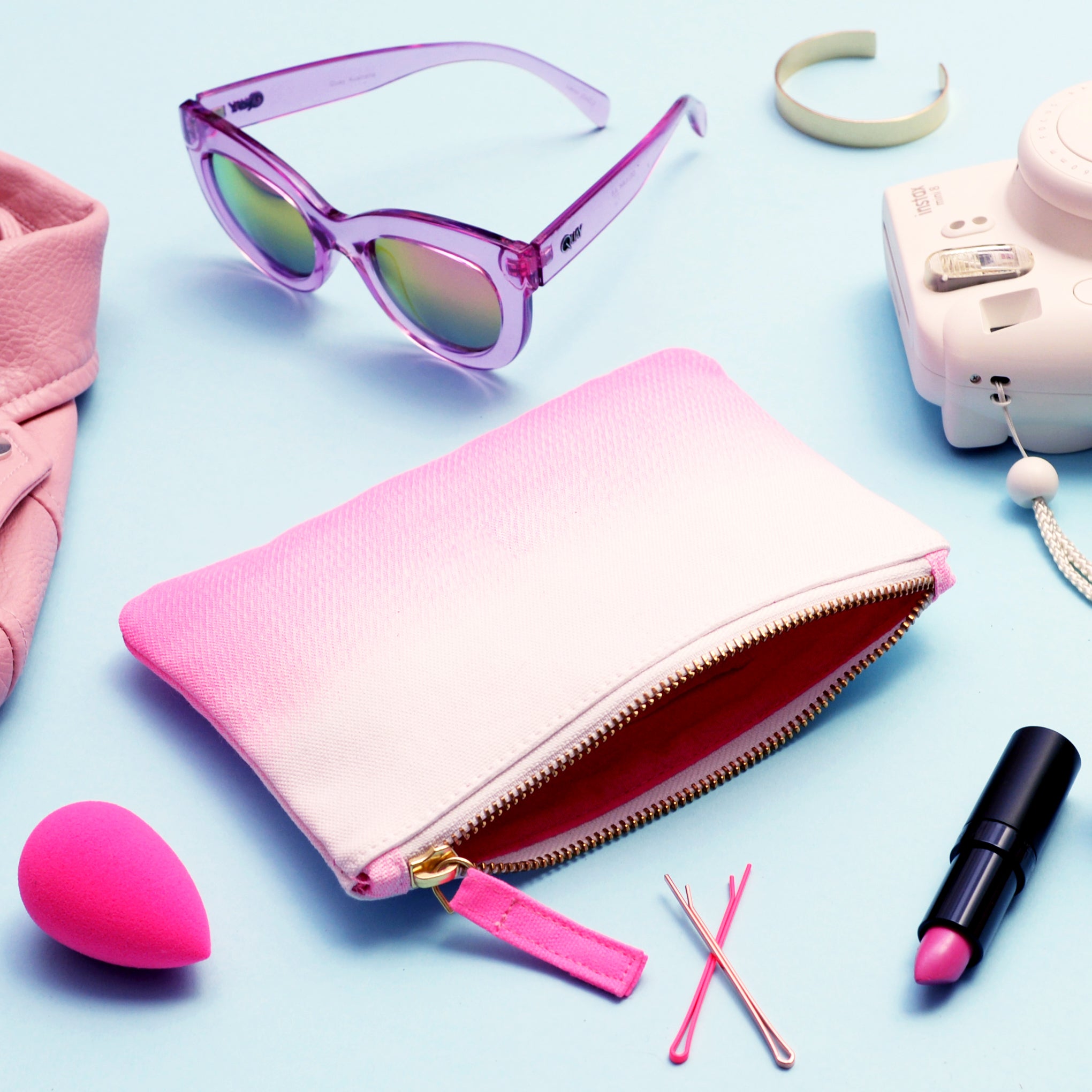 Ombre Pouch – Alphabet Bags